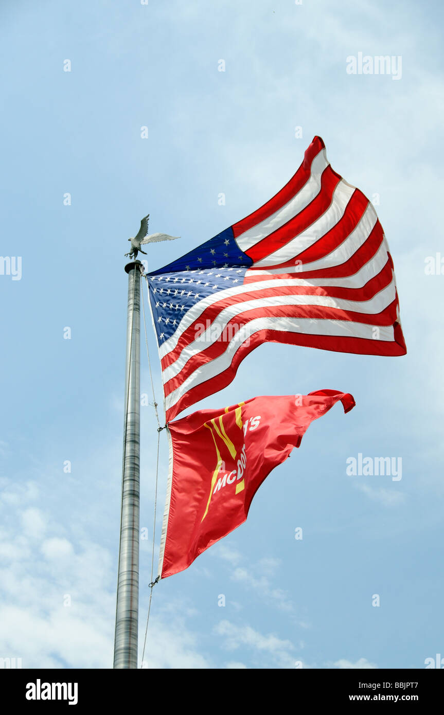 Mcdonalds flag hi-res stock photography and images - Alamy