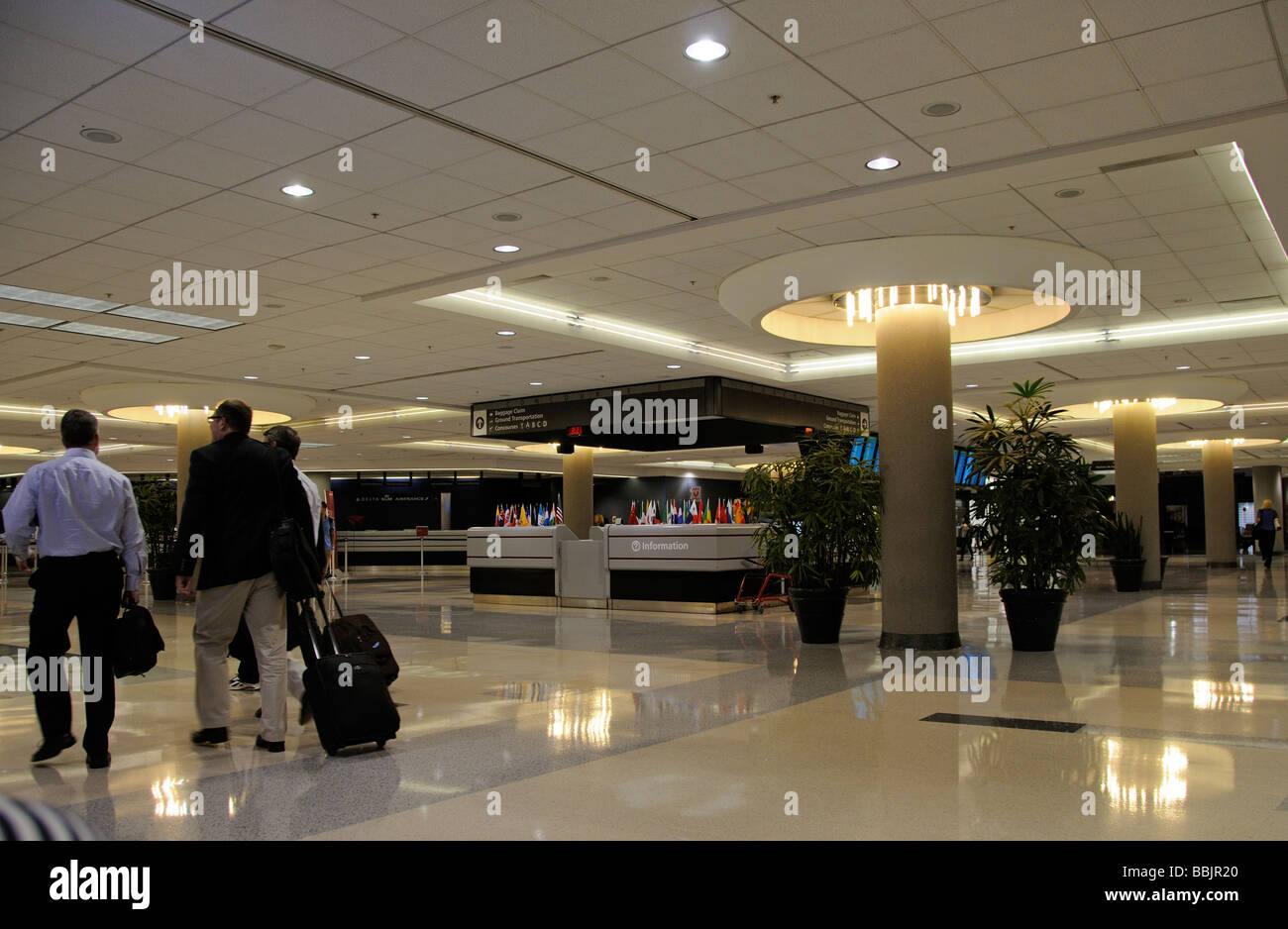 O Hare International Airport Chicago Illinois Usa information desk ...