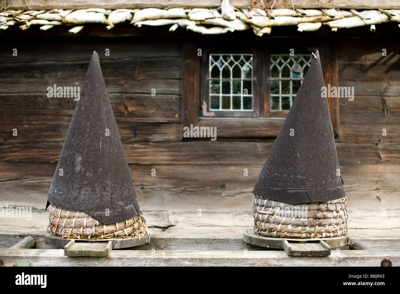 Kyrkhult Farmhouse, Skansen, Stockholm (Sweden Stock Photo - Alamy