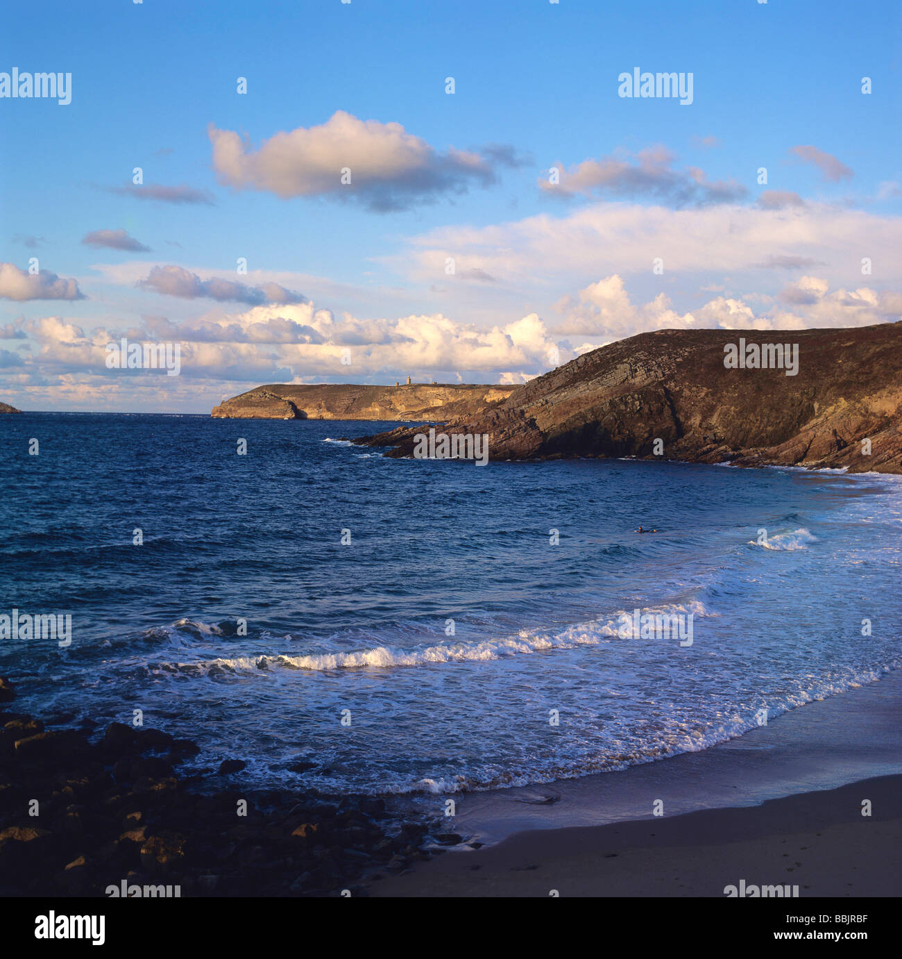 CAP FRÉHEL. Seascape. Cliffs. Cotes-d'Armor, Brittany. France Stock ...