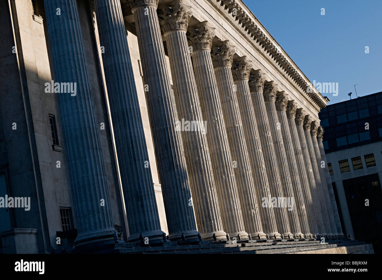 birmingham town hall concert venue Stock Photo - Alamy