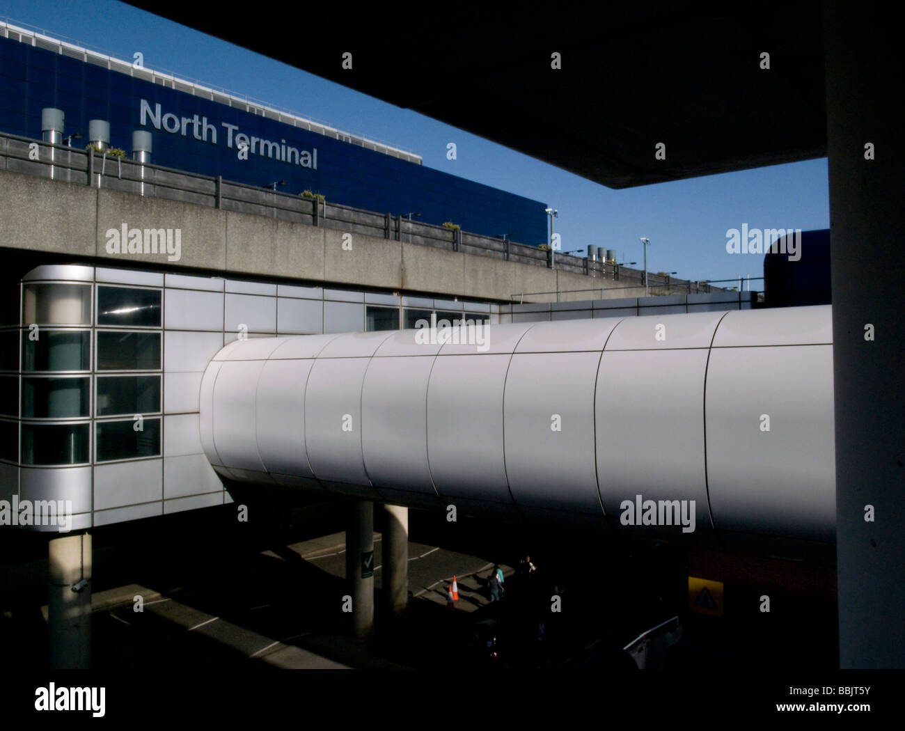 View of the North Terminal at BAA Gatwick Airport, Crawley near London ...