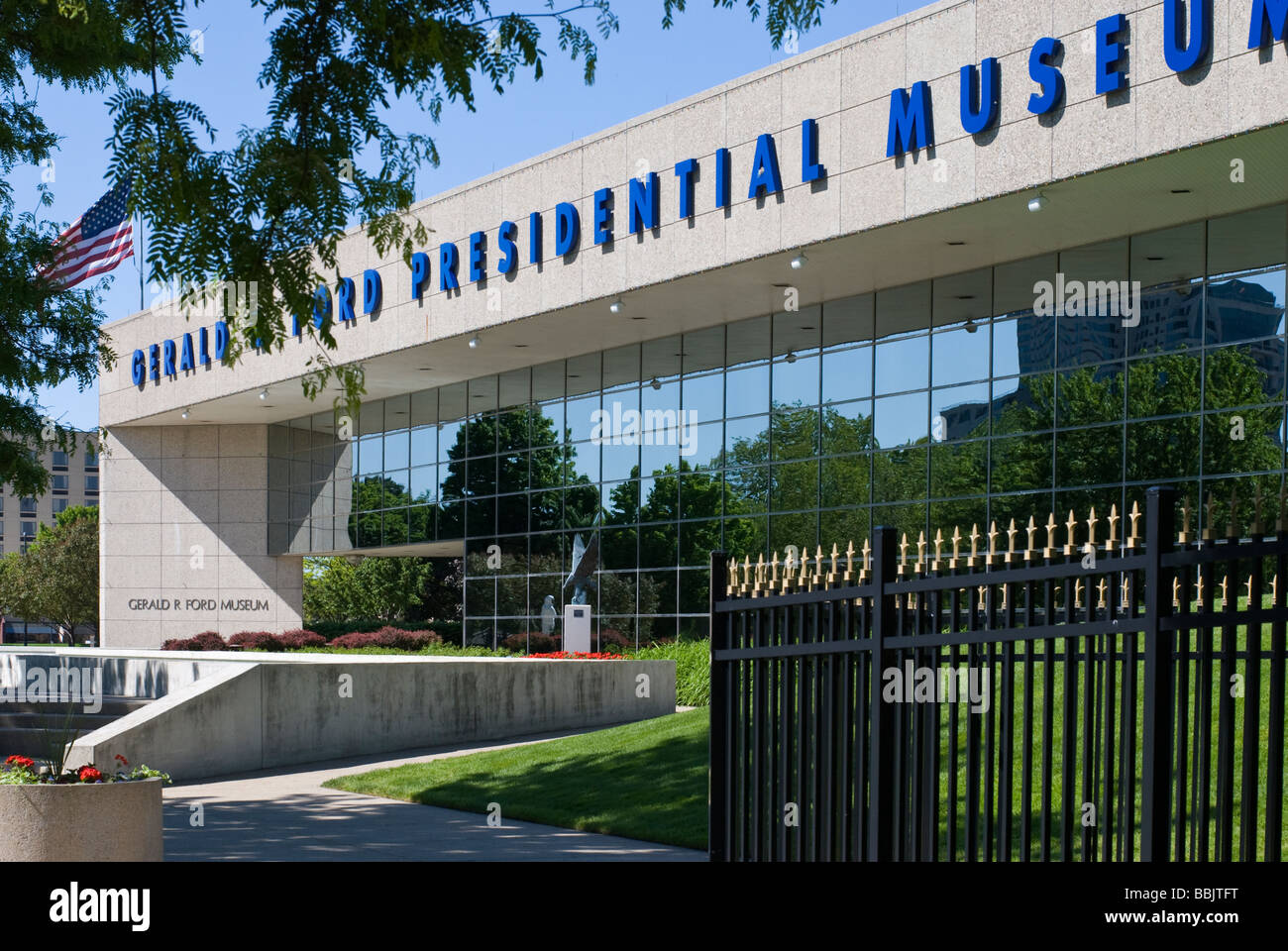 Gerald R Ford Presidential Library in his home town of Grand Rapids ...