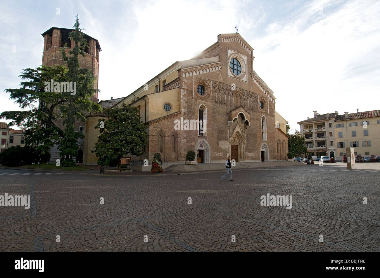 The Cathedral of Udine Stock Photo - Alamy
