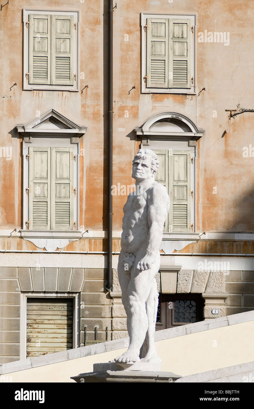 A statue in Liberty Square Stock Photo - Alamy