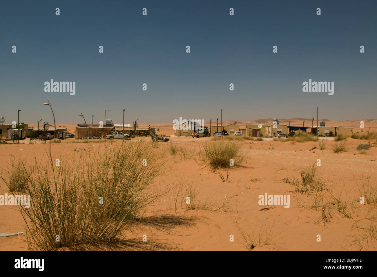 View of moshav Be'er Milka Israeli settlement located in the central ...