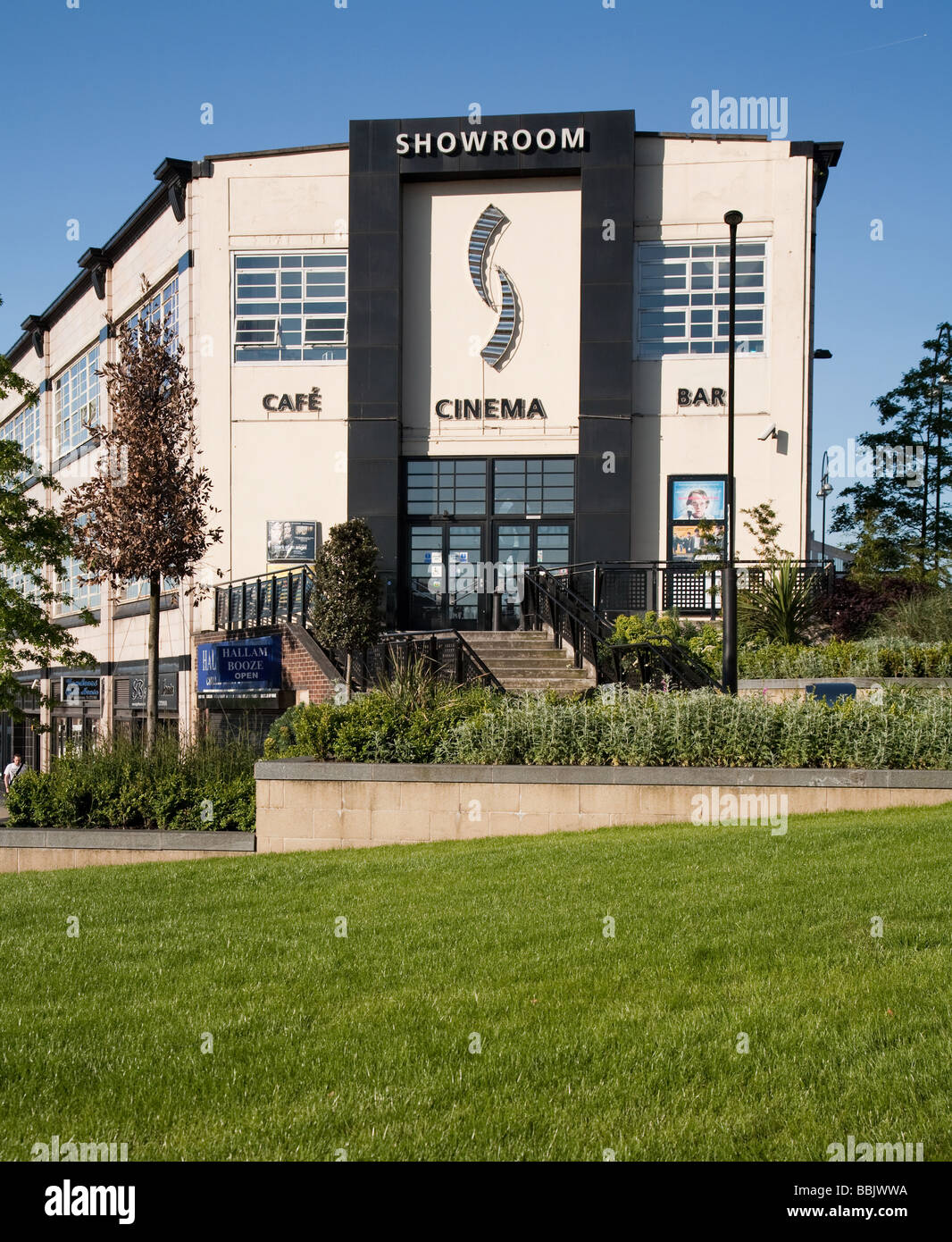Th front entrance of the Showroom cinema in Sheffield Stock Photo - Alamy
