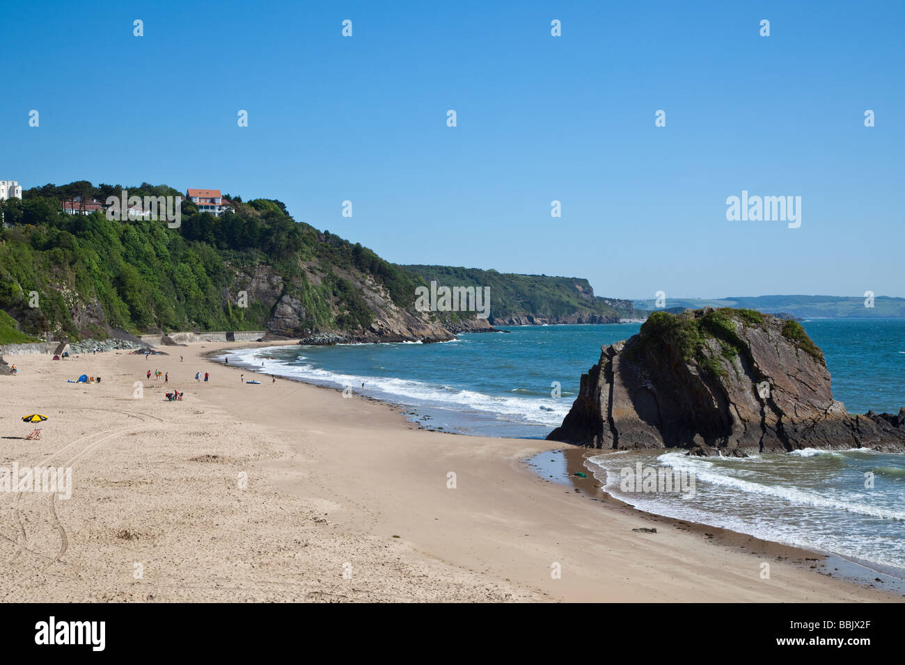 Tenby north beach hi-res stock photography and images - Alamy