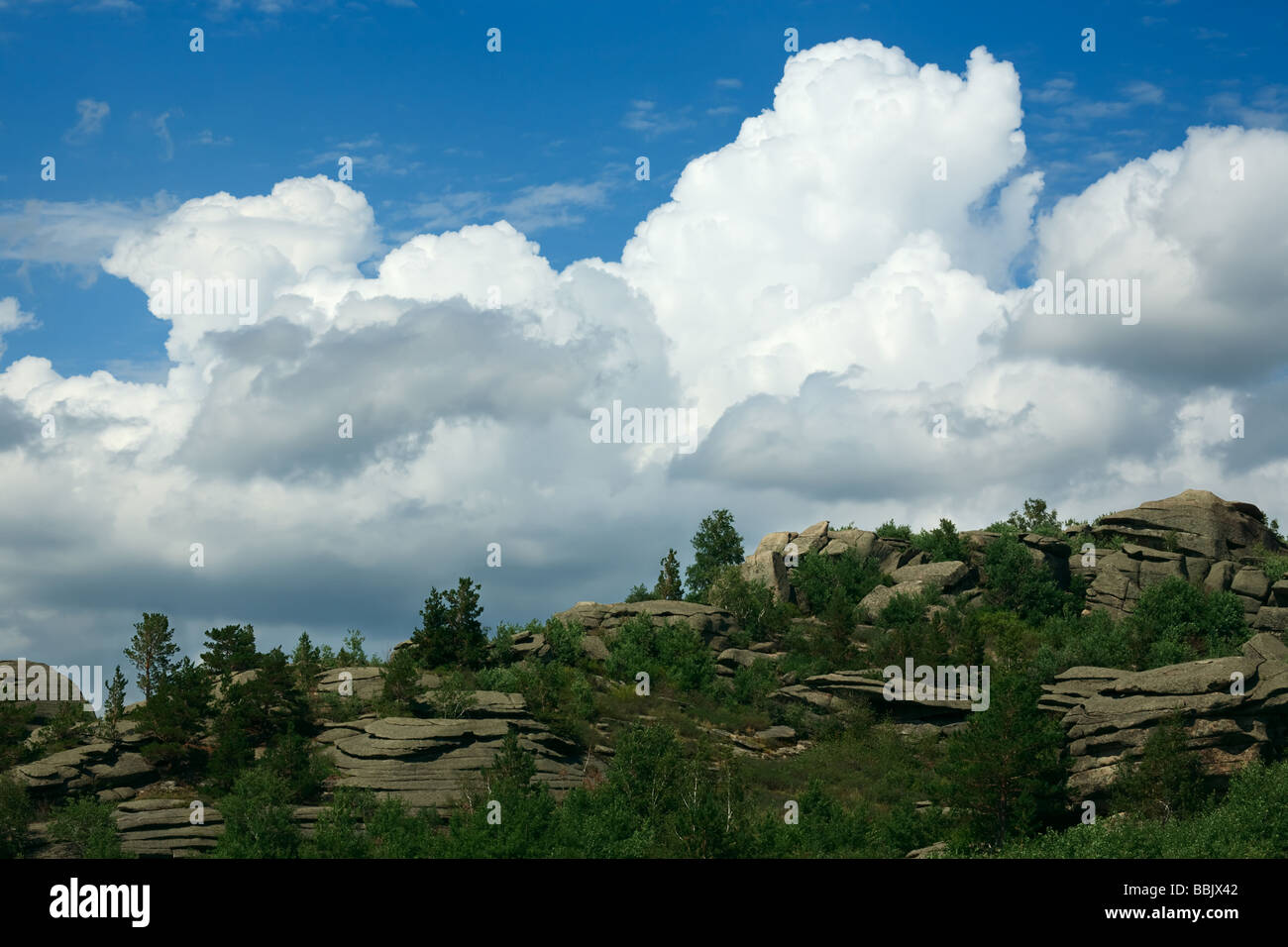 Mountain landscape Altay mountains Russian Federation Stock Photo - Alamy