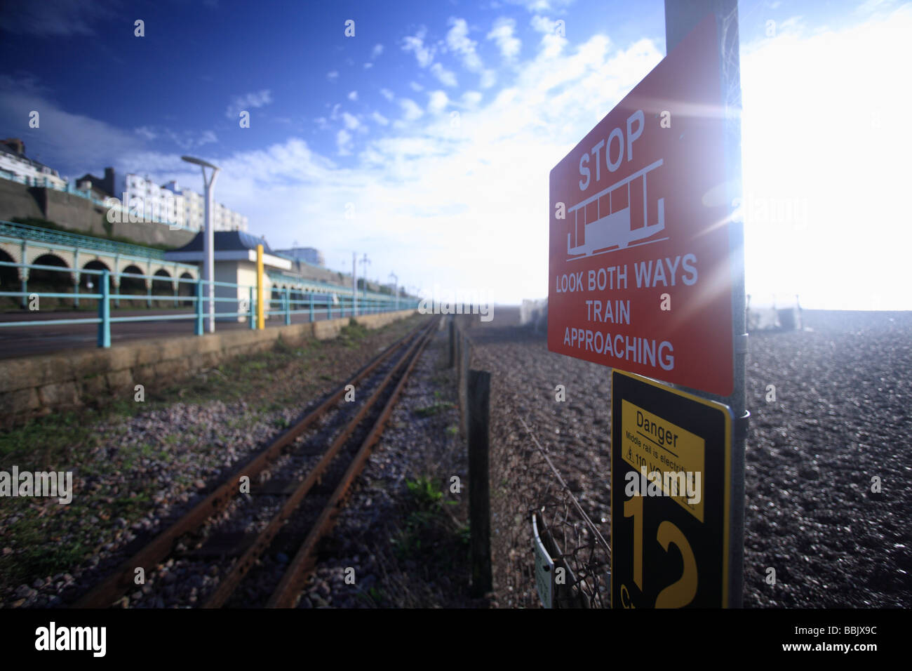 Volks Electric Railway, Brighton Stock Photo - Alamy