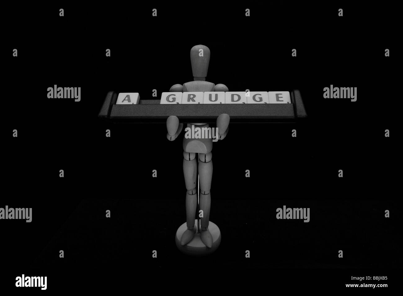 Holding a Grudge Stock Photo - Alamy