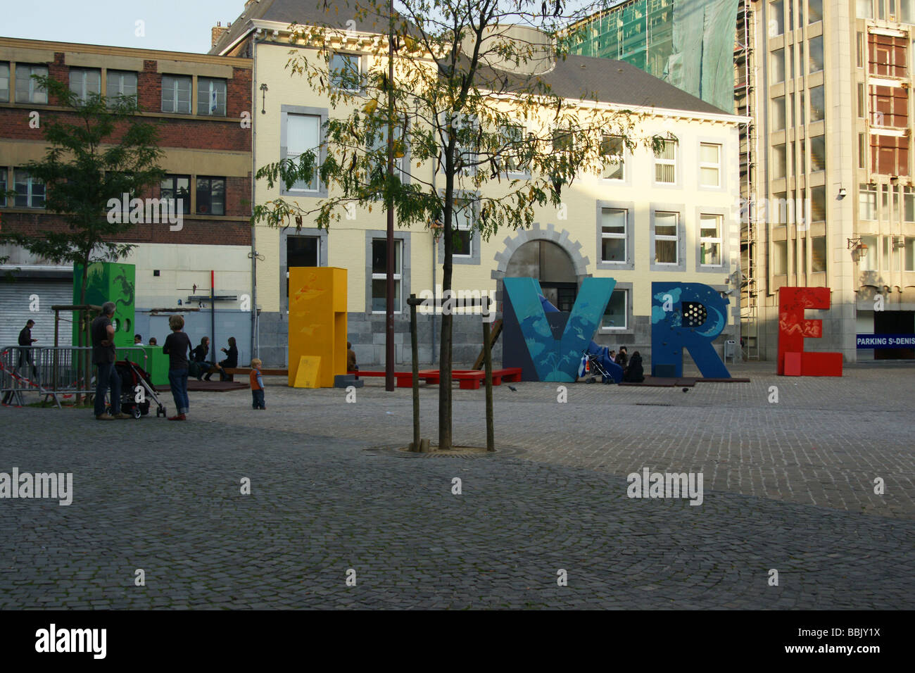 Square, Liege, Belgium Stock Photo - Alamy