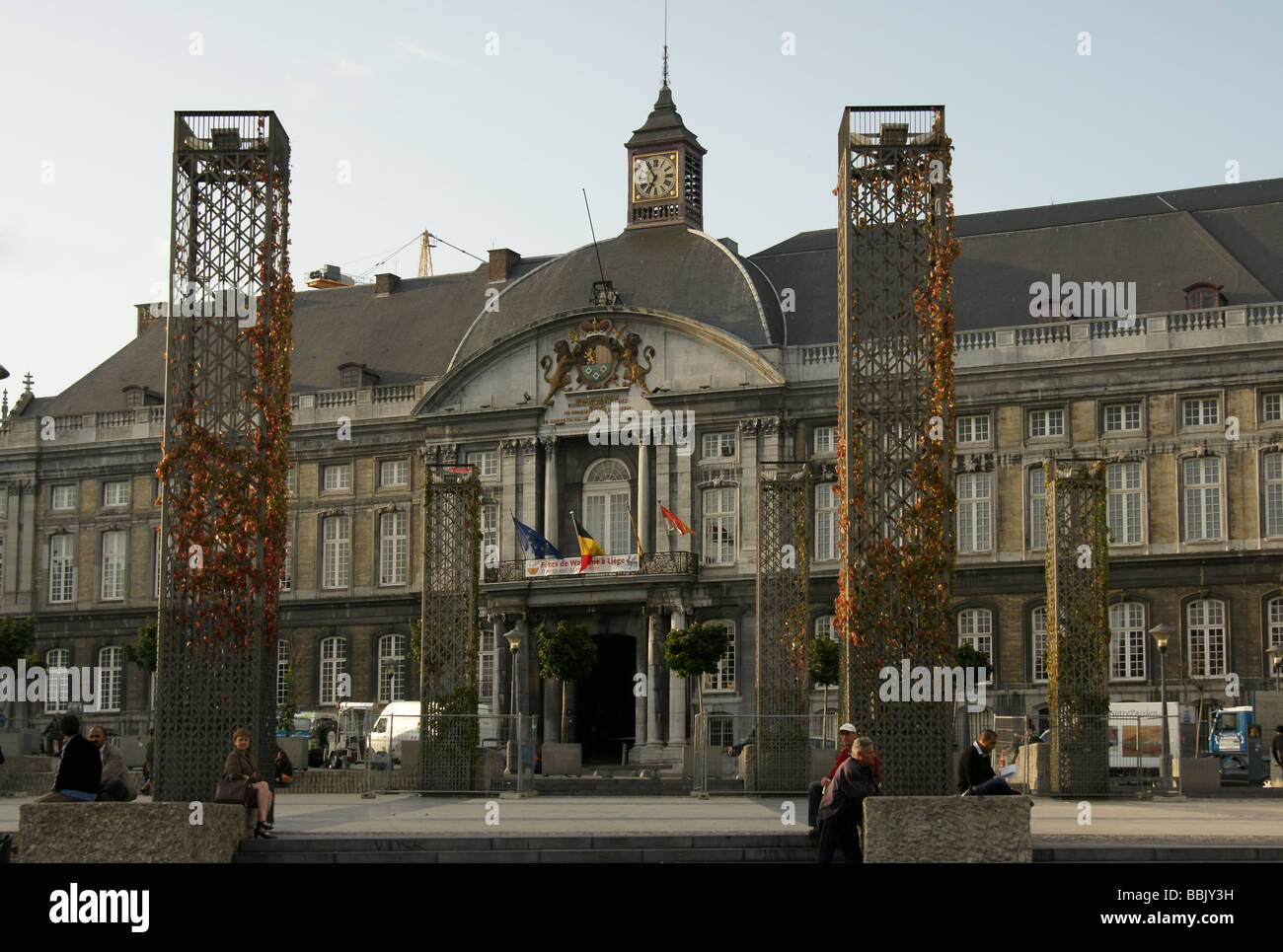 Liege belgium town hall hi-res stock photography and images - Alamy