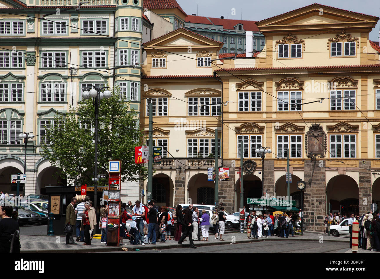 Lesser town square prague hi-res stock photography and images - Alamy