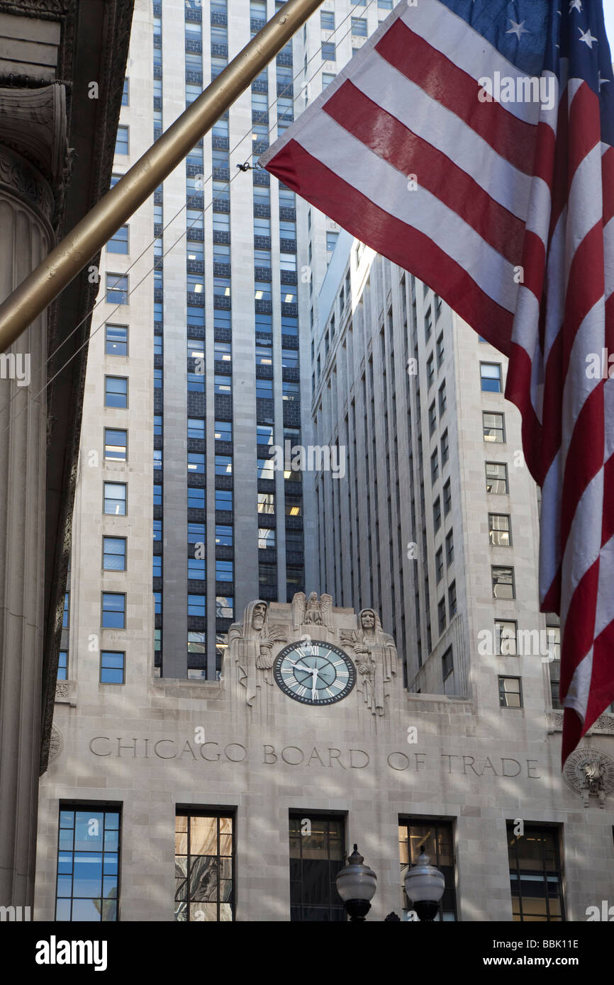 Chicago Illinois The Chicago Board of Trade The building is a National ...