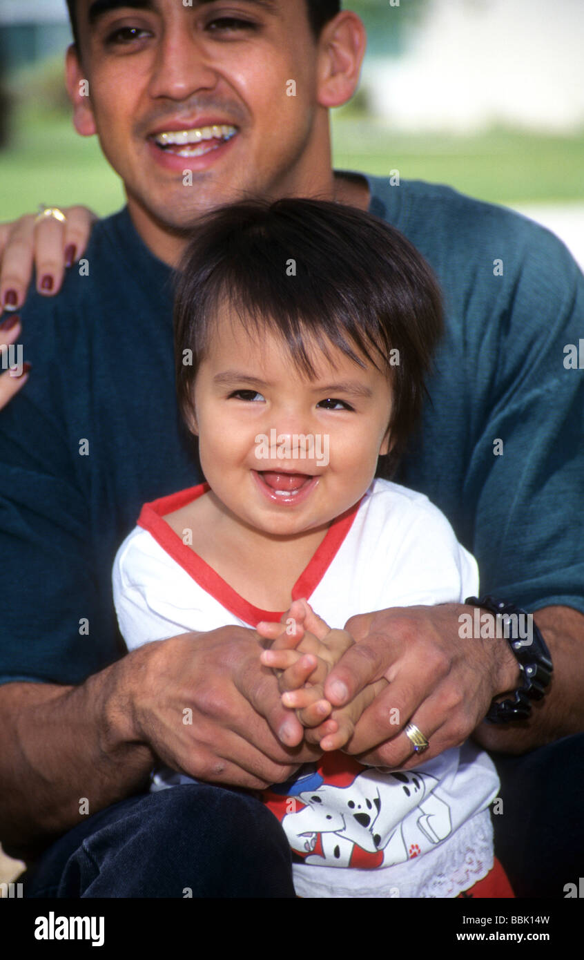 hispanic family father daughter child baby happy portrait outdoor ...