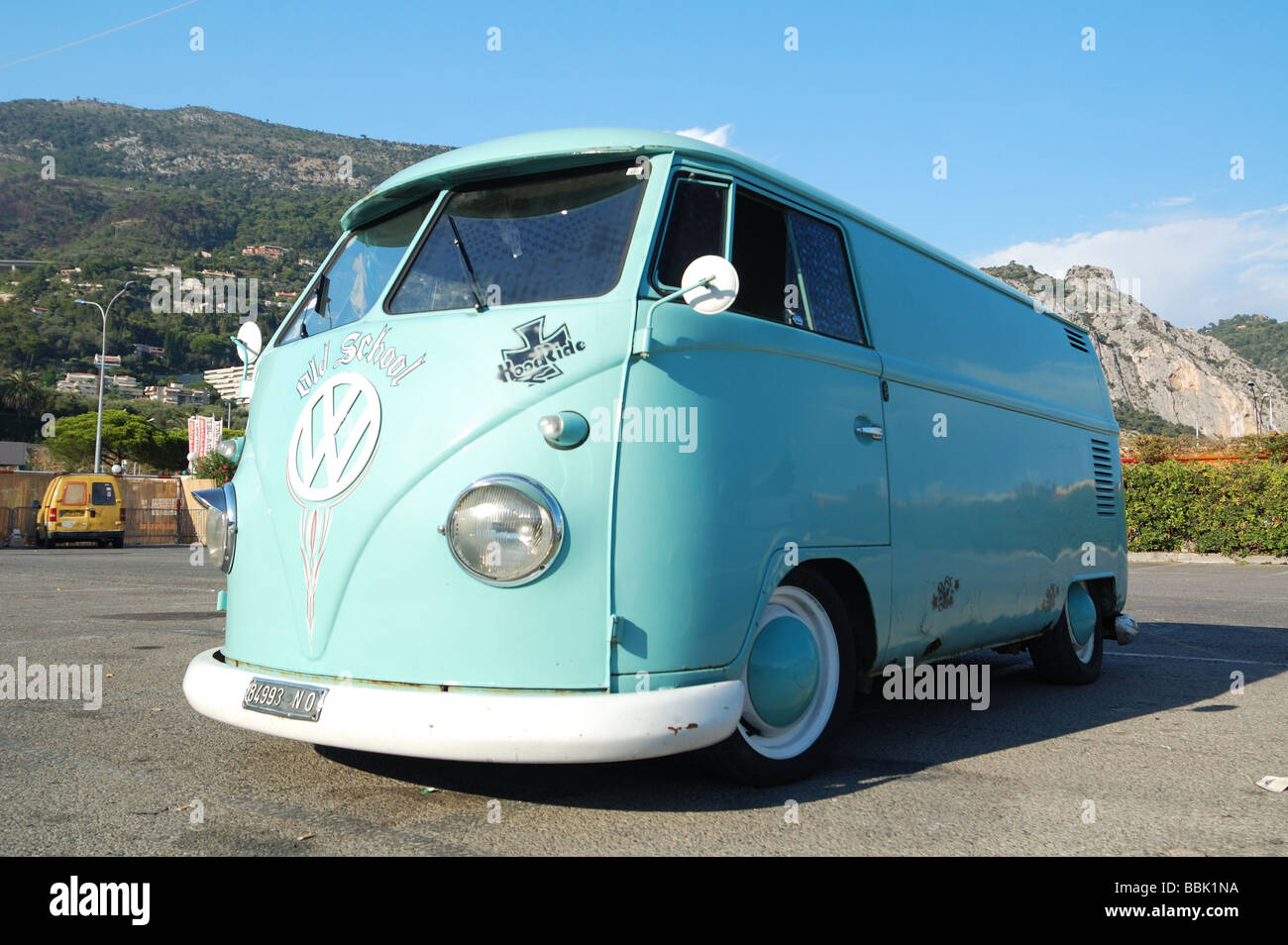 classic vw bus Stock Photo - Alamy