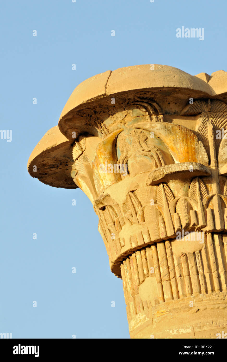 Campaniform column egypt hi-res stock photography and images - Alamy