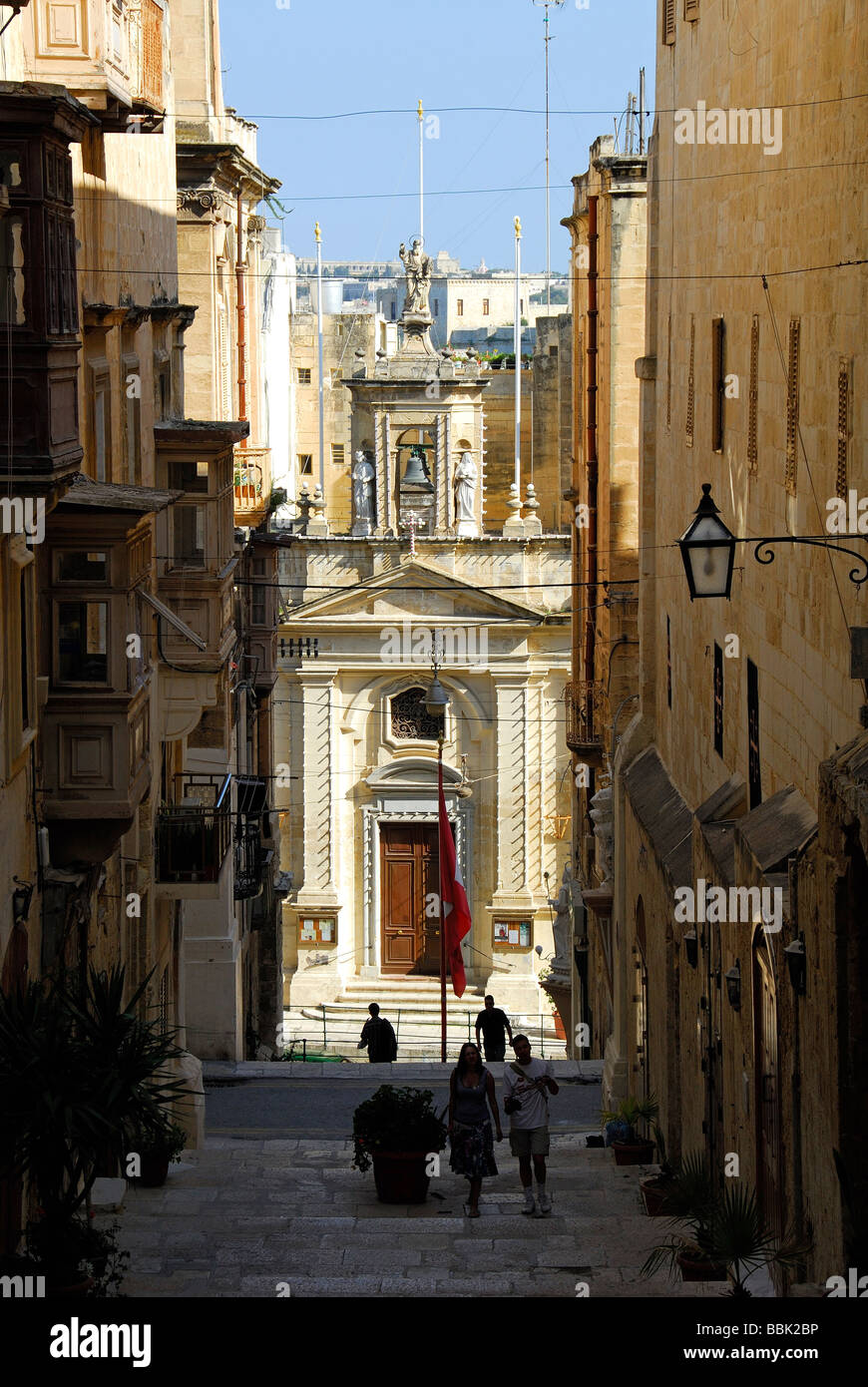 Merchants street valletta malta hi-res stock photography and images - Alamy