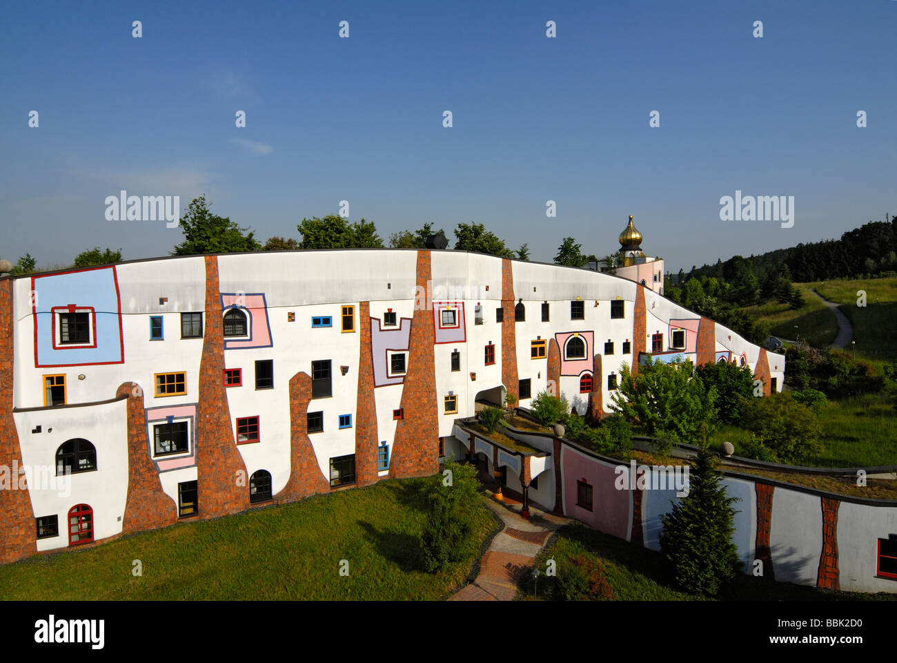 House of the artist friedensreich hundertwasser hi-res stock ...