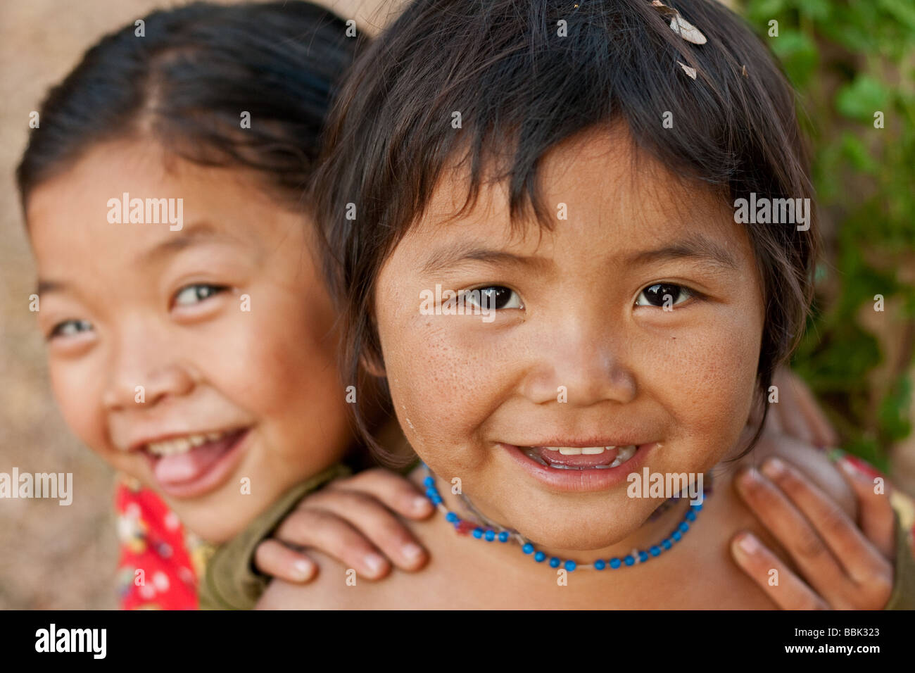 Burmese kids at Hsipaw, Shan State, Myanmar (Burma Stock Photo - Alamy