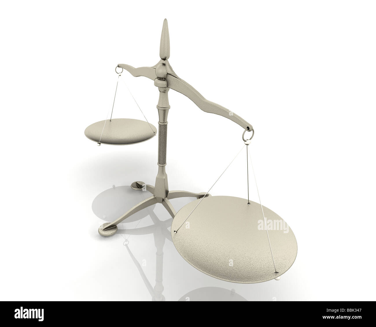 3d render of scales isolated on white Stock Photo - Alamy