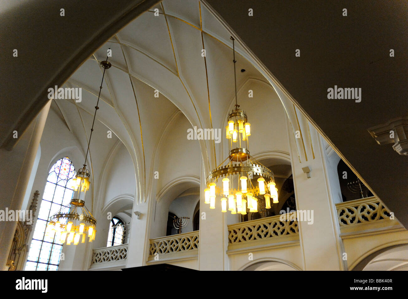 Klaus synagogue interior Prague Czech Republic Stock Photo - Alamy