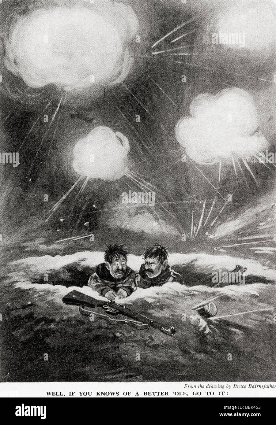 First world war cartoon hi-res stock photography and images - Alamy