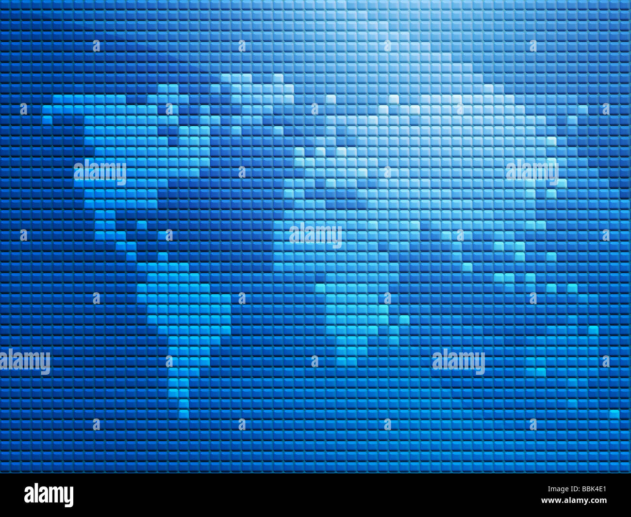 Angled world map hi-res stock photography and images - Alamy