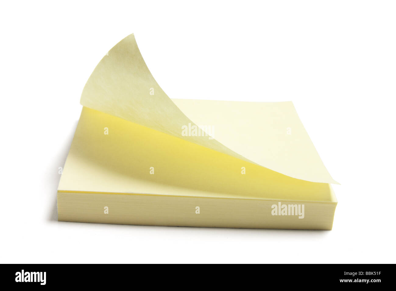 Post It Note Pad Stock Photo - Alamy