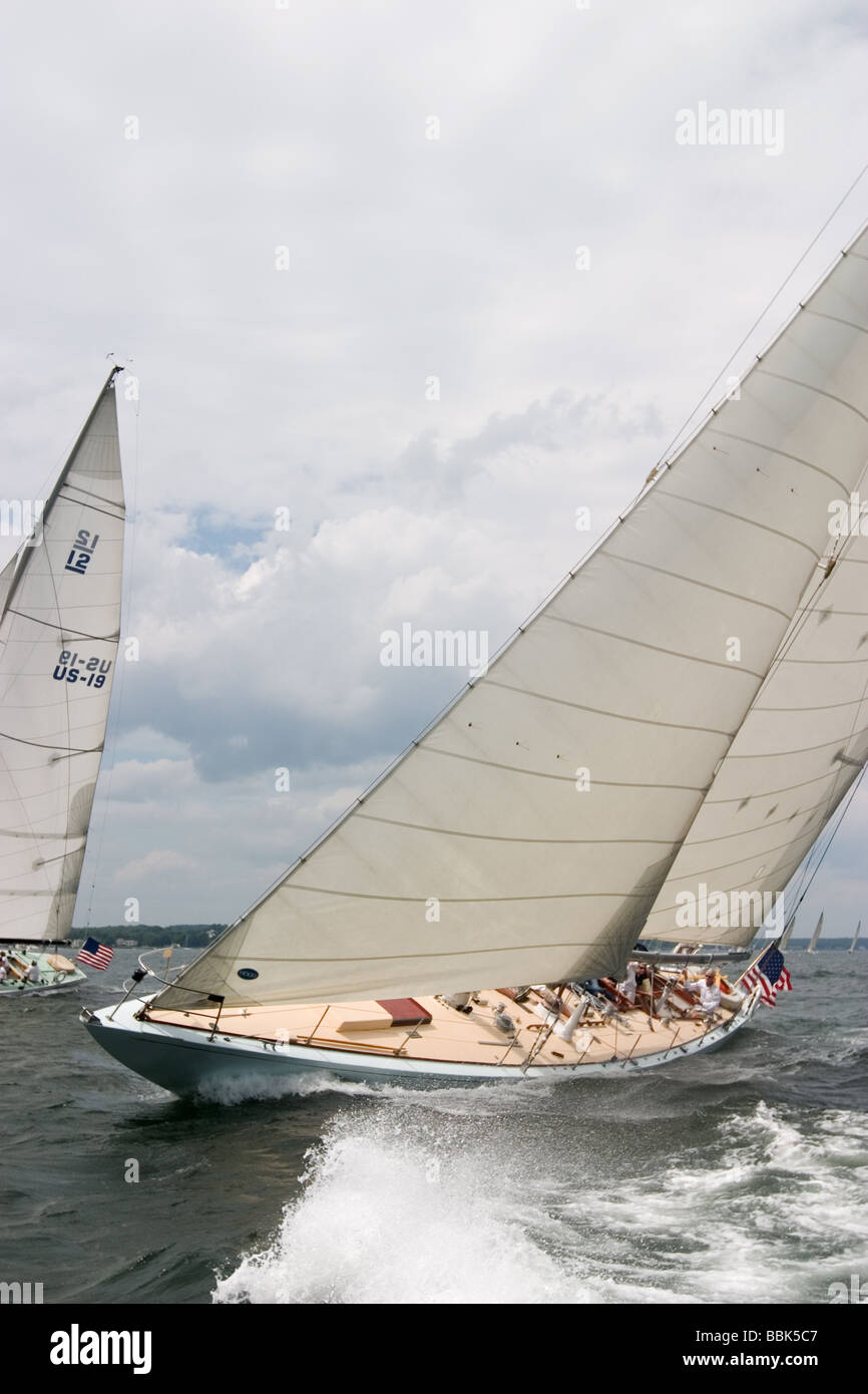 12 meter Cruising Sailboat Stock Photo - Alamy