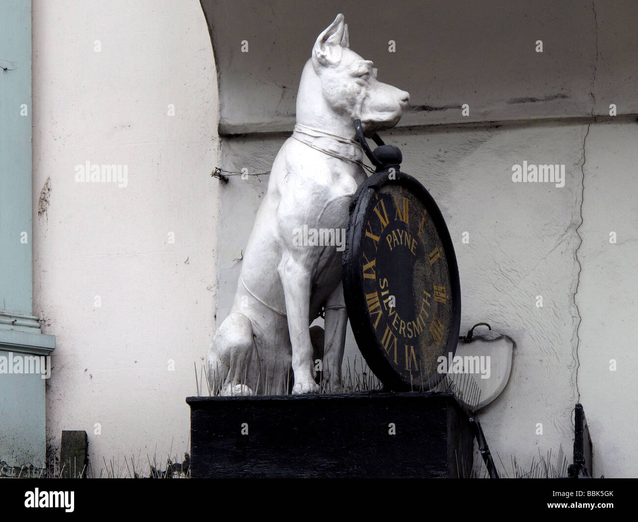 A Unique Silversmiths Sign on the High Street Oxofrd UK Stock Photo - Alamy