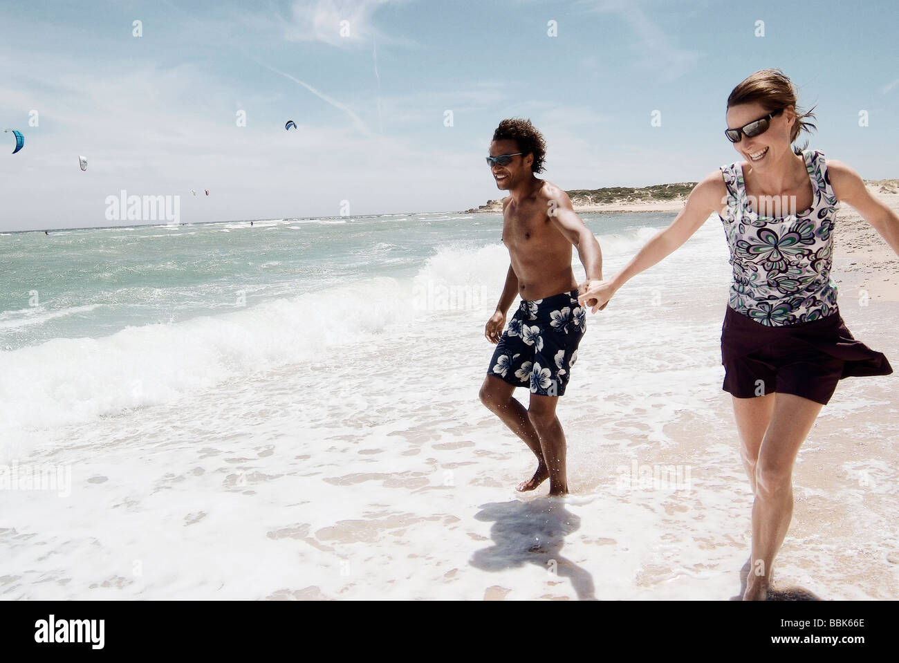 Mixed surf bathing hi-res stock photography and images - Alamy