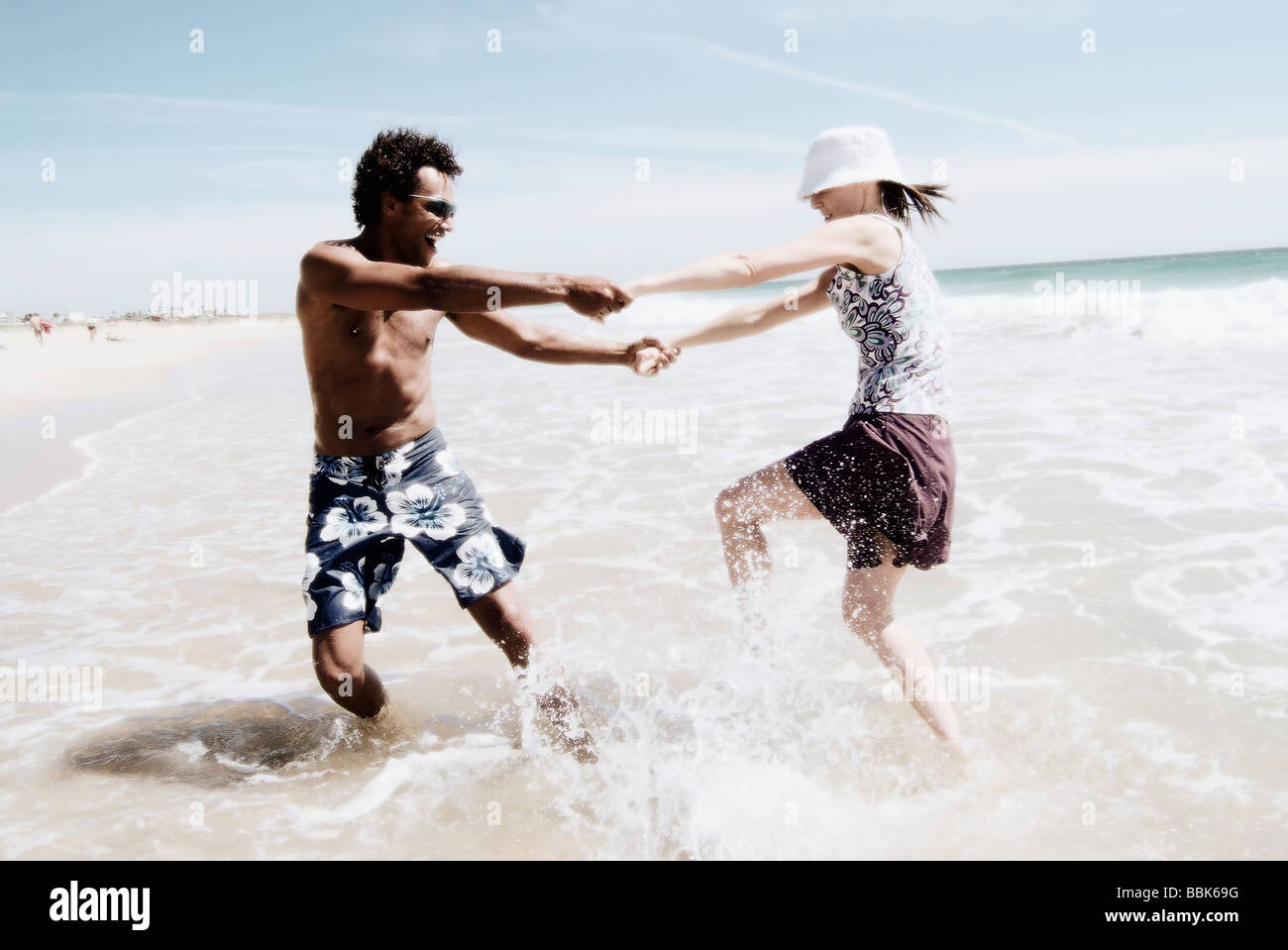 Mixed surf bathing hi-res stock photography and images - Alamy
