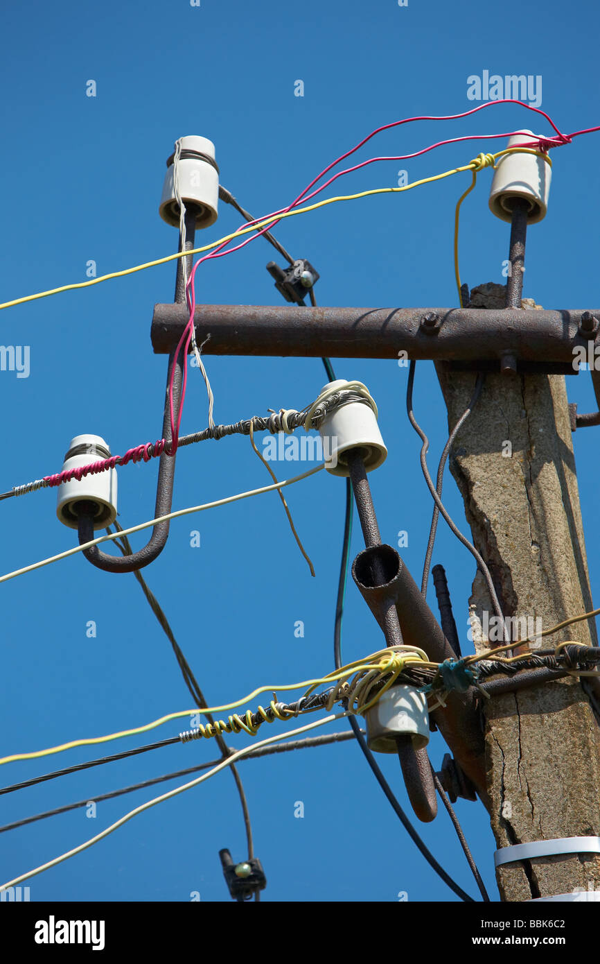 Complex electrical wire Stock Photo - Alamy