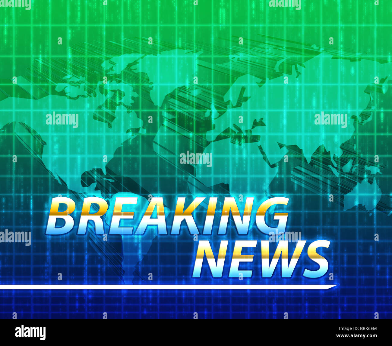 Latest breaking news newsflash splash screen announcement illustration ...