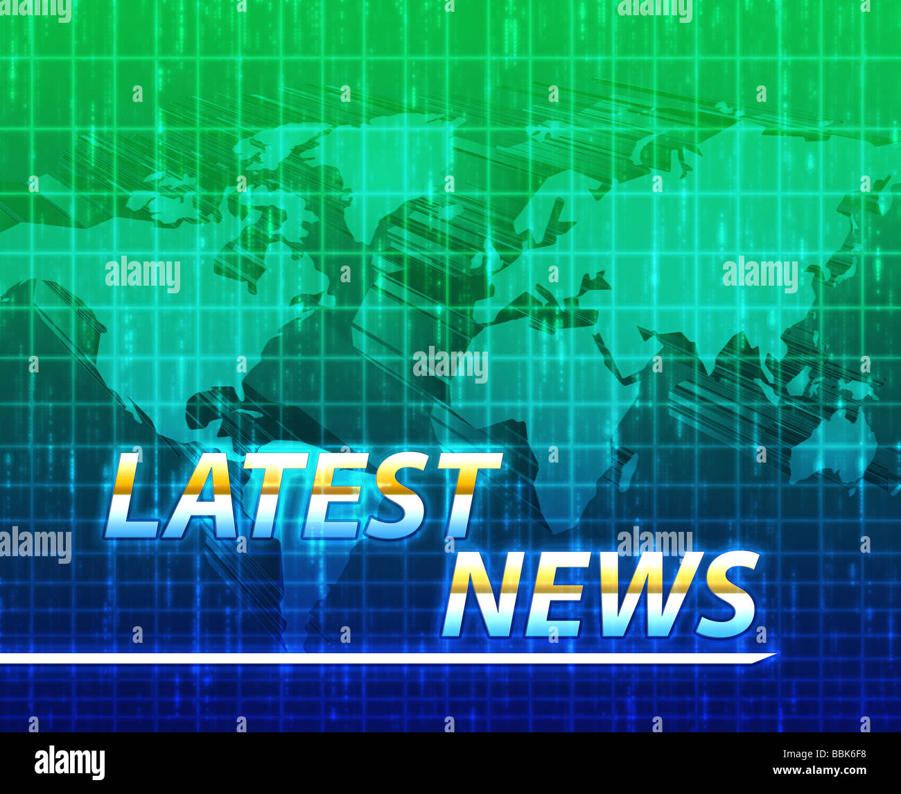 Latest breaking news newsflash splash screen announcement illustration ...