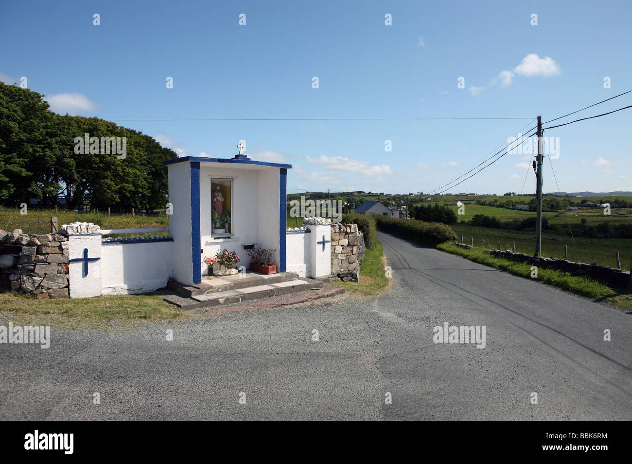 Grotto near Falcarragh, Co. Donegal, Ireland Stock Photo - Alamy