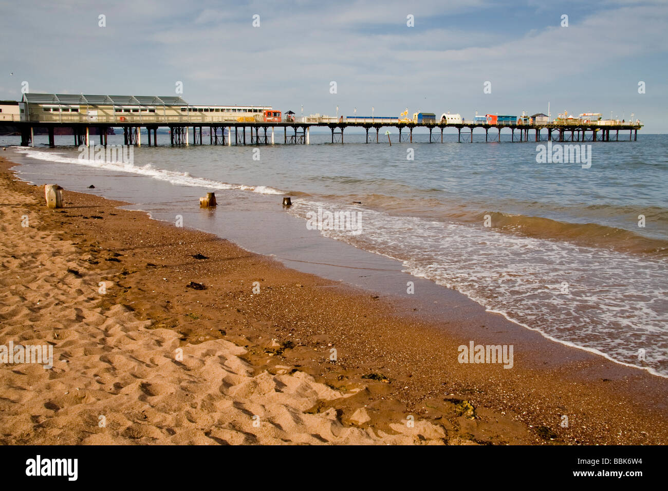 horizontal sea blue sky water sea Stock Photo - Alamy