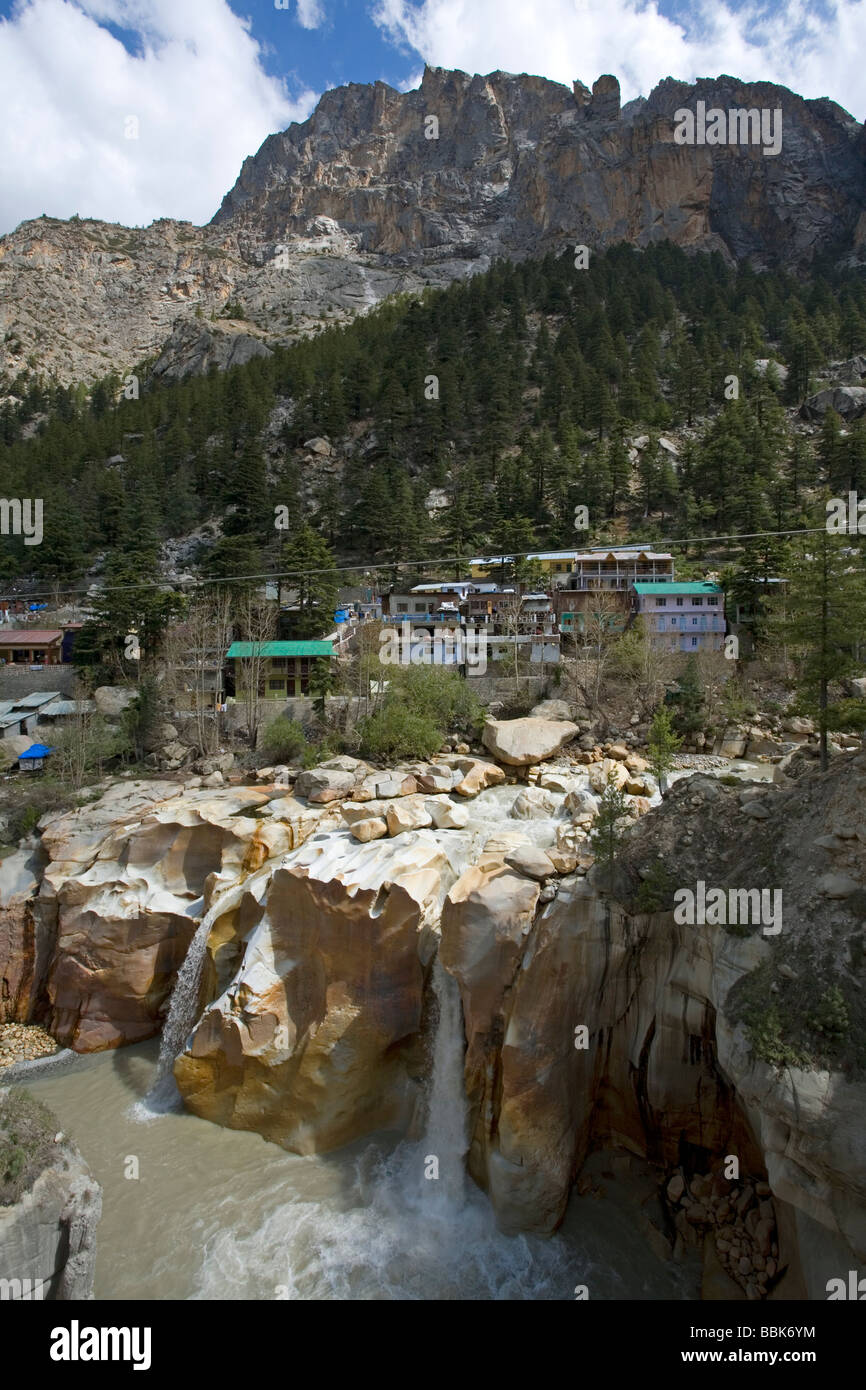 Ganges river waterfall hi-res stock photography and images - Alamy