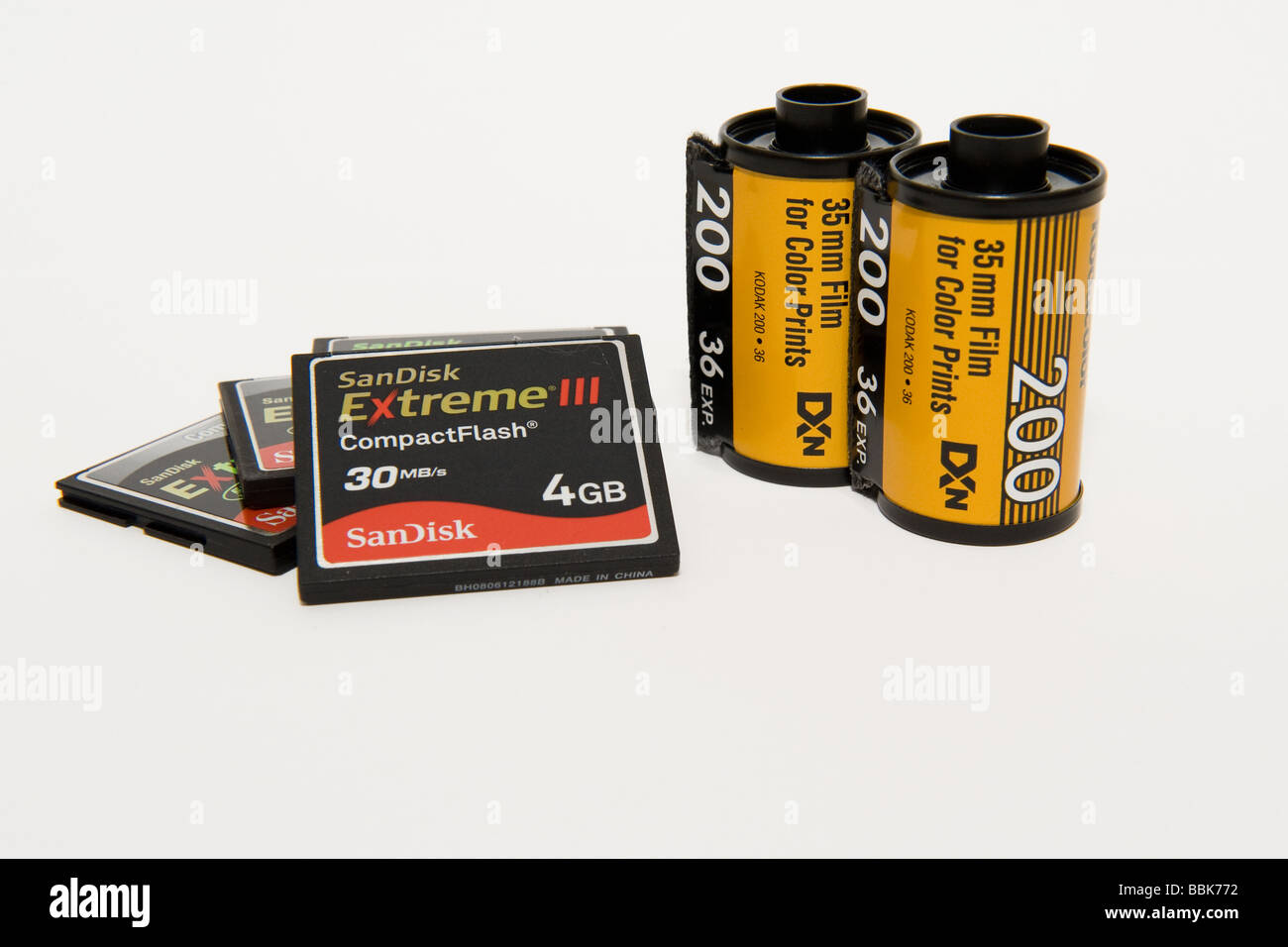 New generation high speed memory cards (CF) and "old fashioned" 35mm ...