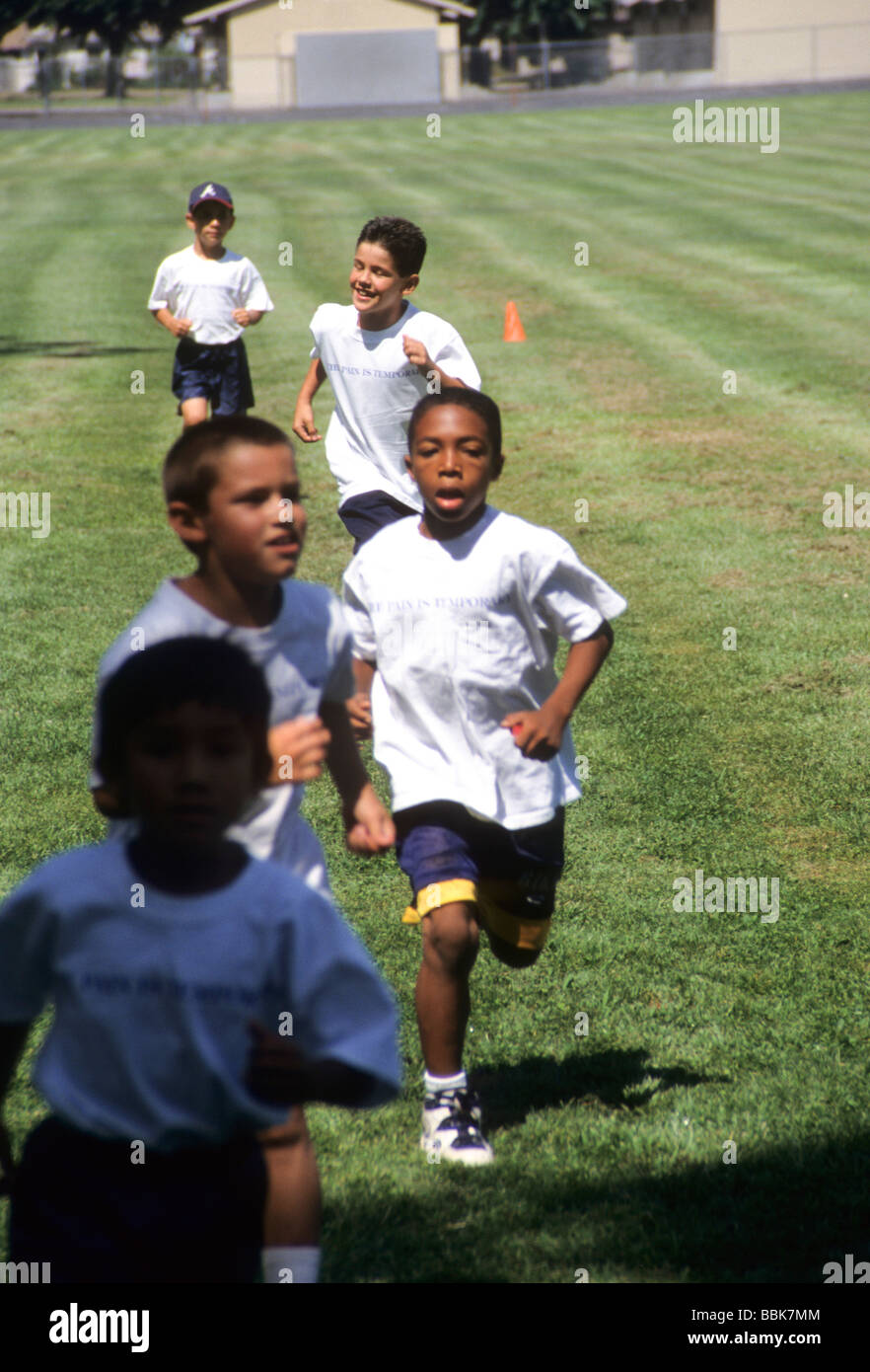 kid child run compete event contest race fun laugh exercise sport ...