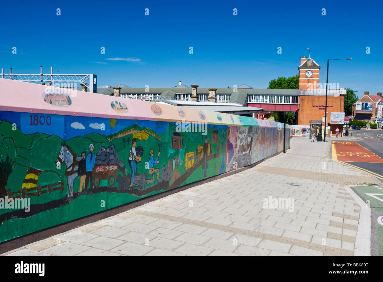 Metroland , Harrow & Wealdstone Bakerloo Line Underground station ...