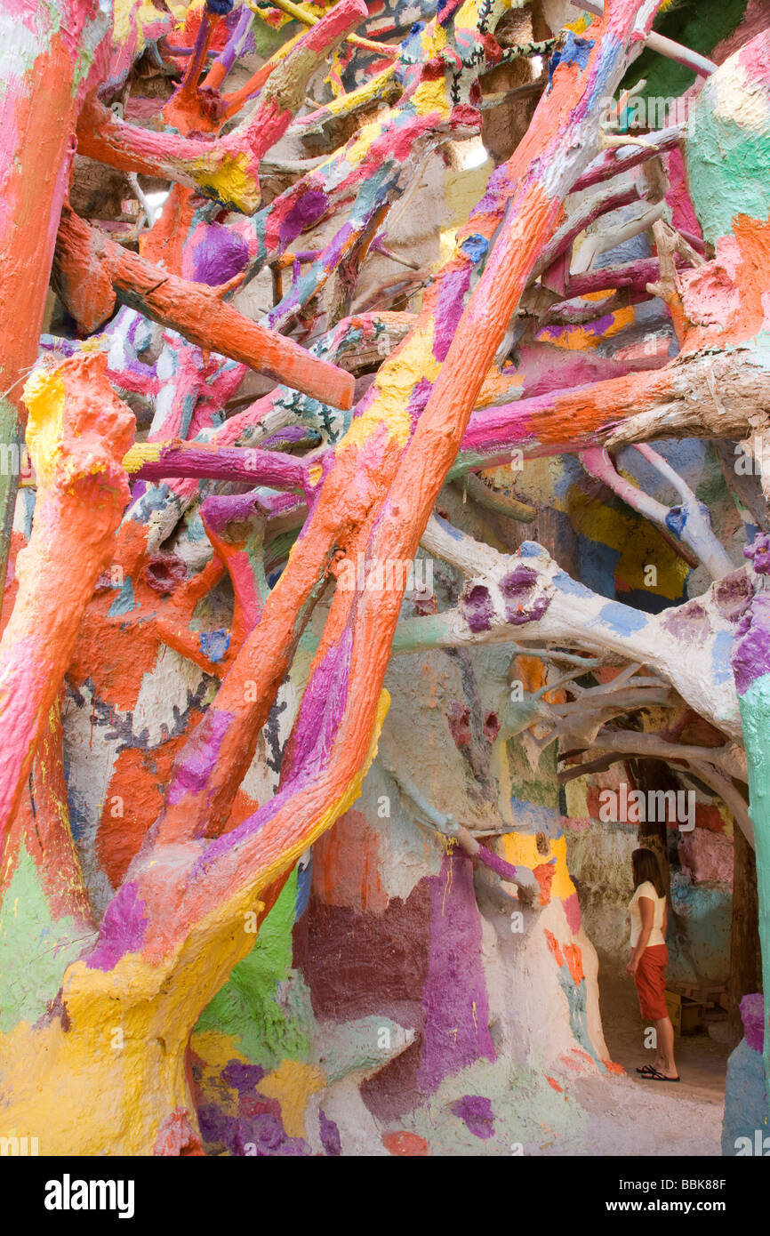 Leonard Knight s colorful creation known as Salvation Mountain Slab ...