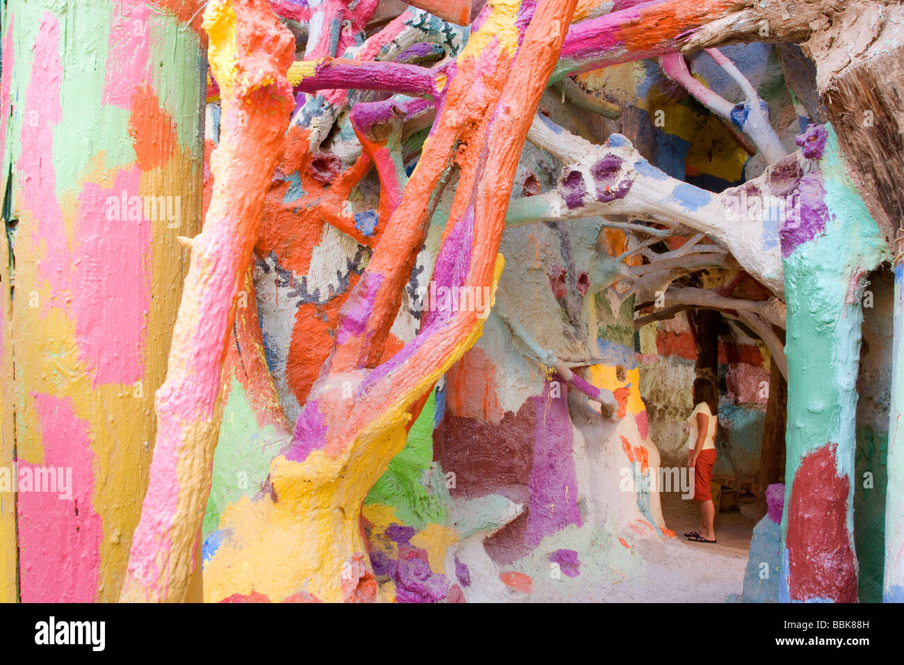 Leonard Knight s colorful creation known as Salvation Mountain Slab ...