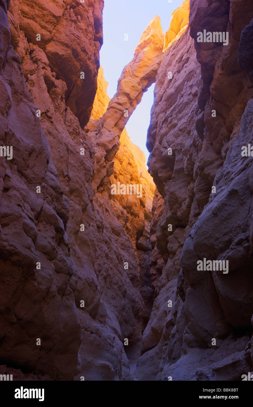 A slot canyon in Anza Borrego Desert State Park California Stock Photo ...