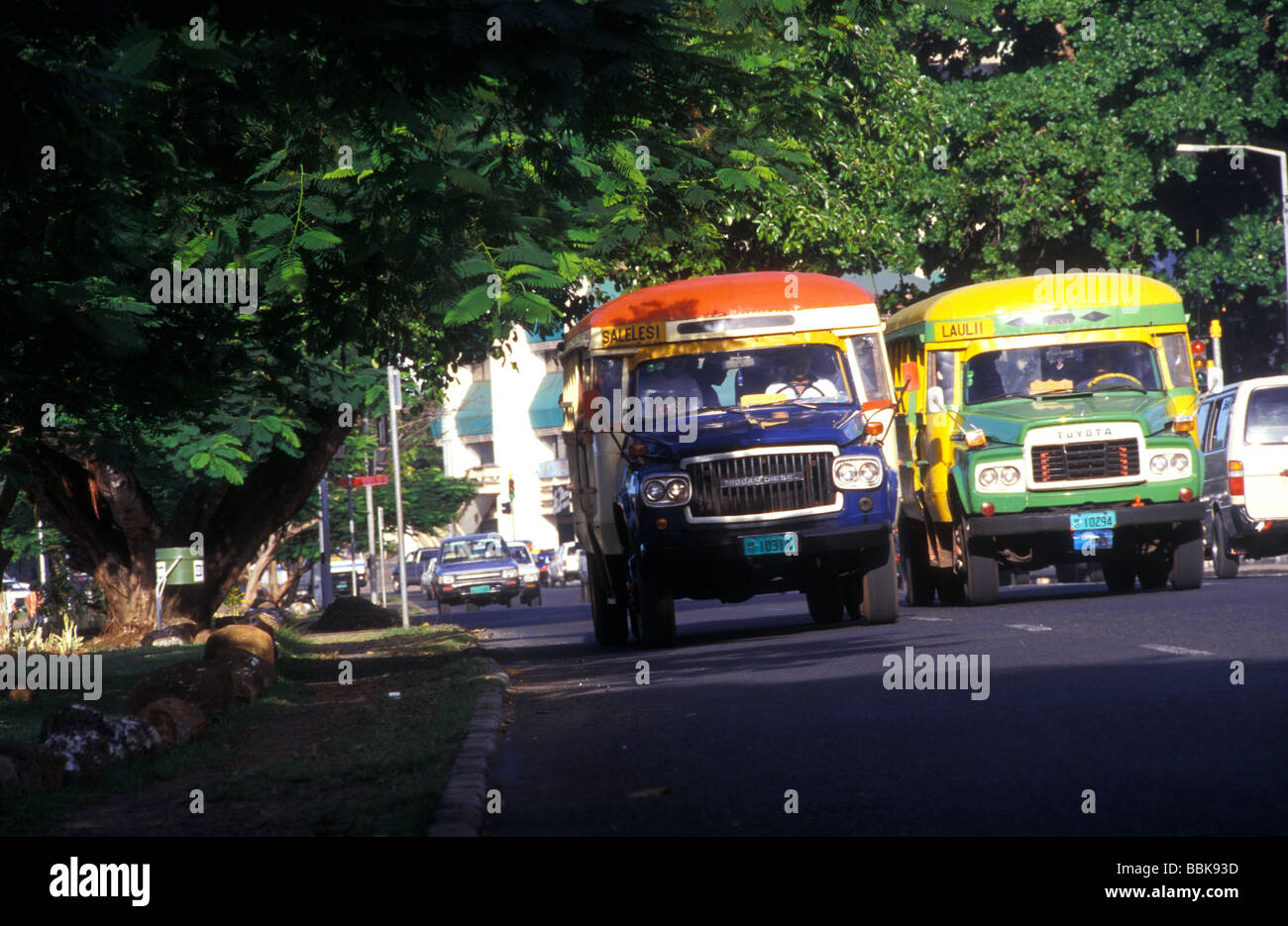 Samoan bus hi-res stock photography and images - Alamy