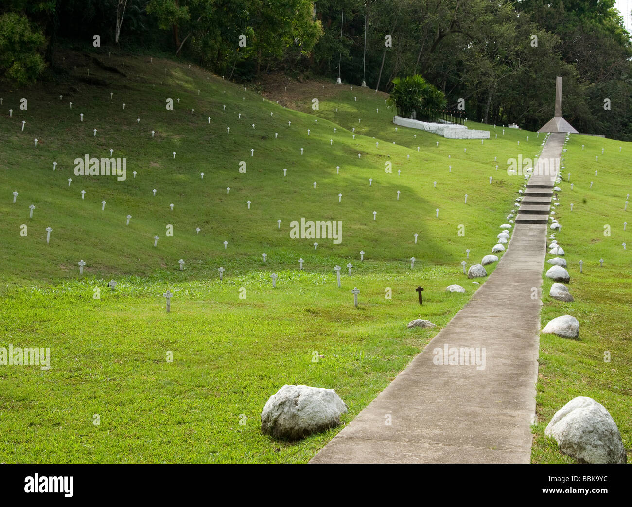 Panama canal french cemetery hi-res stock photography and images - Alamy