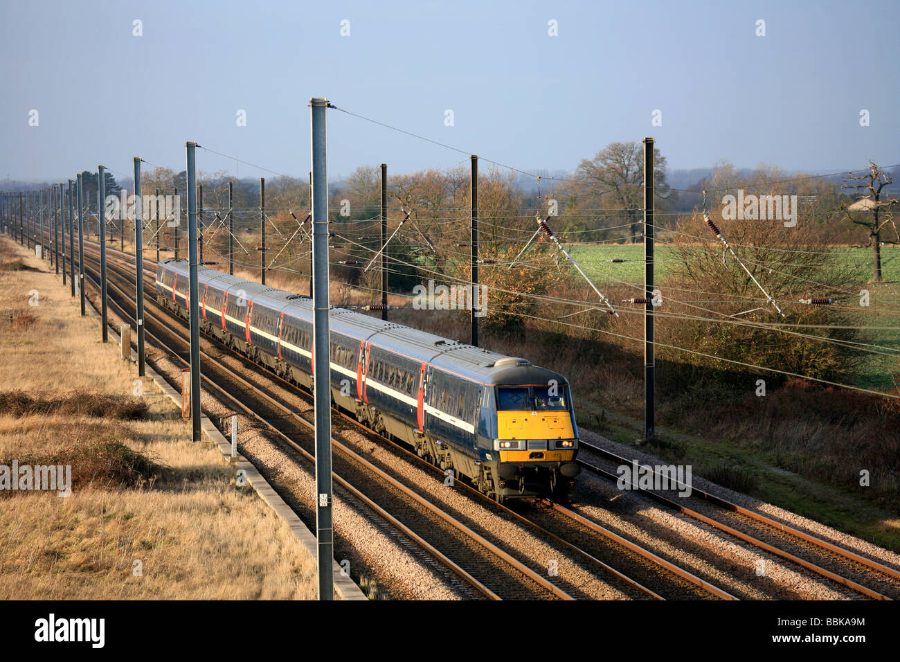 National Express 82213 High Speed Electric Train East Coast Main Line ...