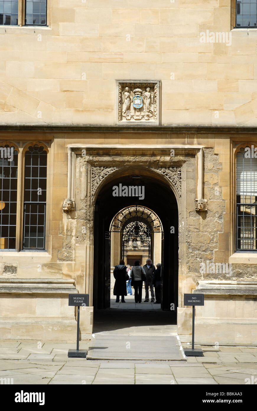The Bodleian Library, University of Oxford, Oxofordshire, England Stock ...
